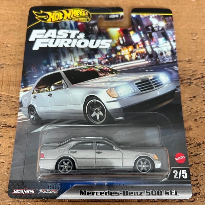 Hot Wheels Premium Fast & Furious Mercedes Benz 500 SEL – Bran’s Diecast