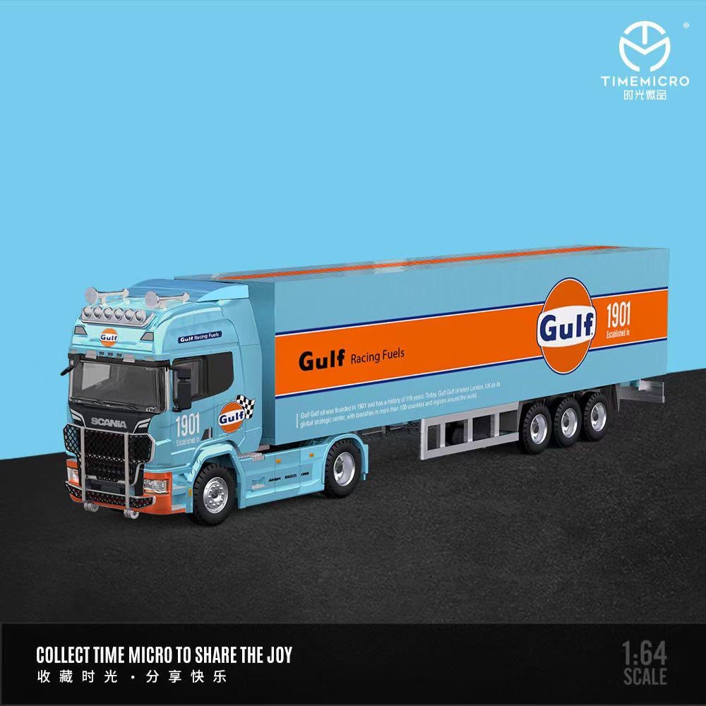 Time Micro Scania Truck & Trailer Gulf – Bran’s Diecast