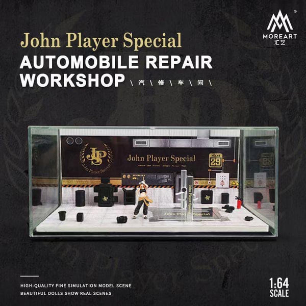 More Art Diorama John Player Special Workshop – Bran’s Diecast