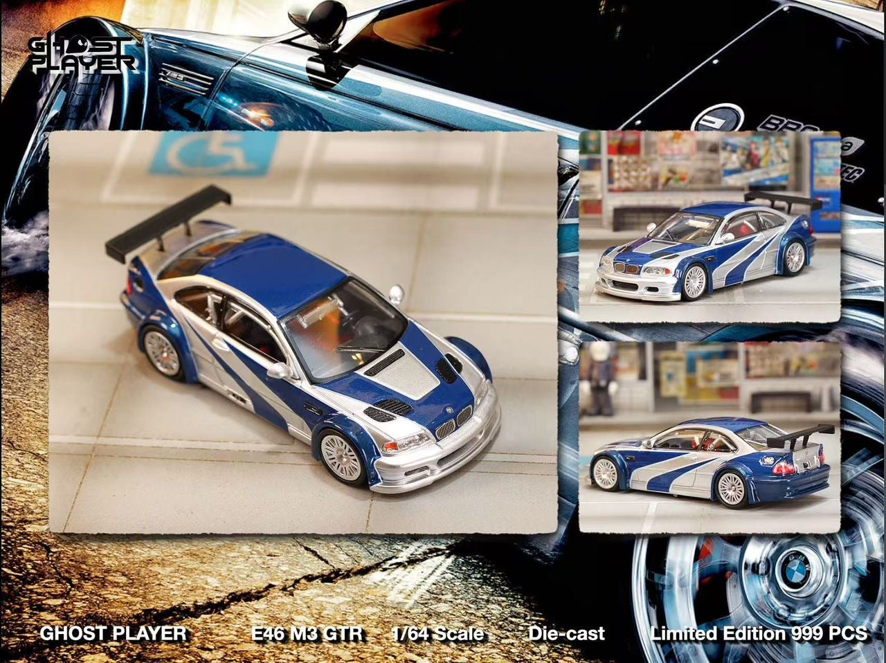 Street Weapon x Ghost Player BMW M3 E46 GTR NFS Most Wanted – Bran’s ...