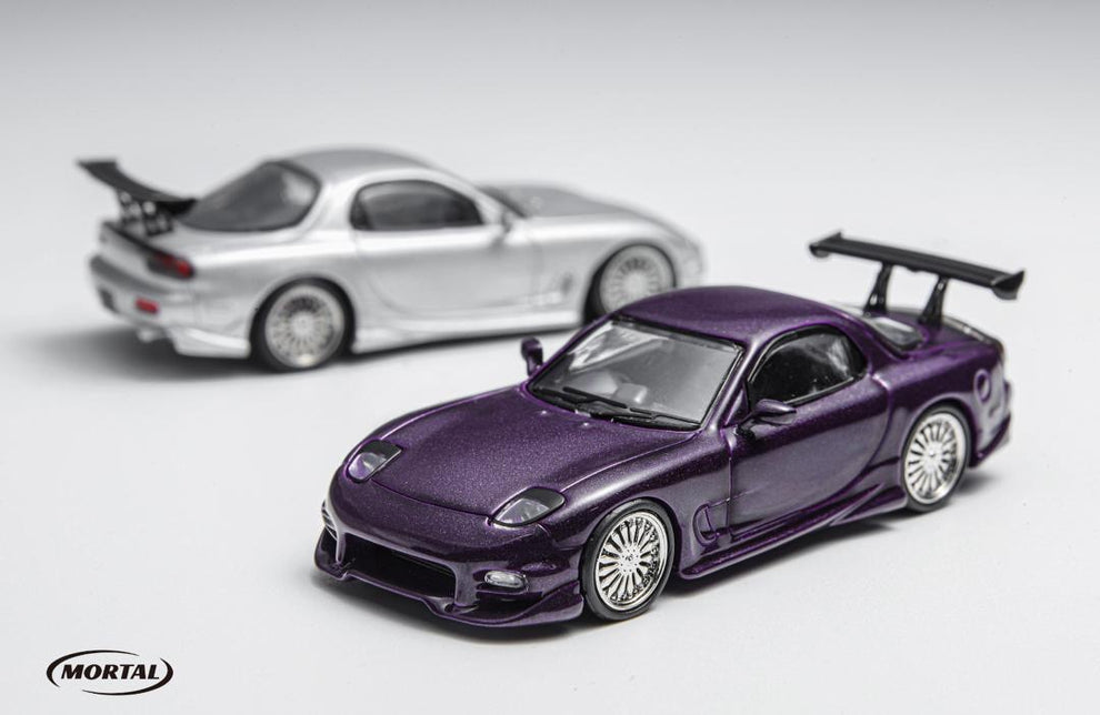 Mortal Mazda RX7 Veilside Purple – Bran’s Diecast