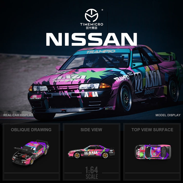 Time Micro Nissan Skyline R32 GTR Axia – Bran’s Diecast
