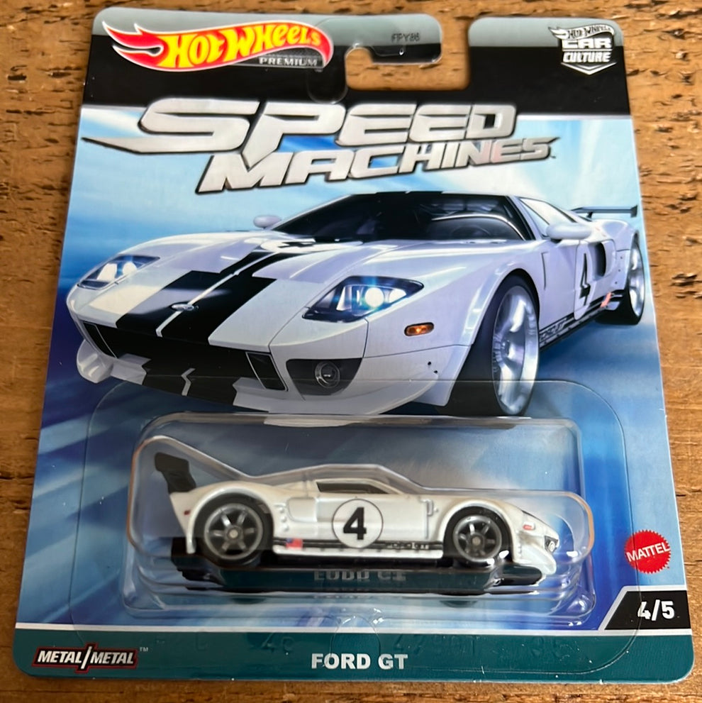 Hot Wheels Premium Speed Machines Ford GT – Bran’s Diecast