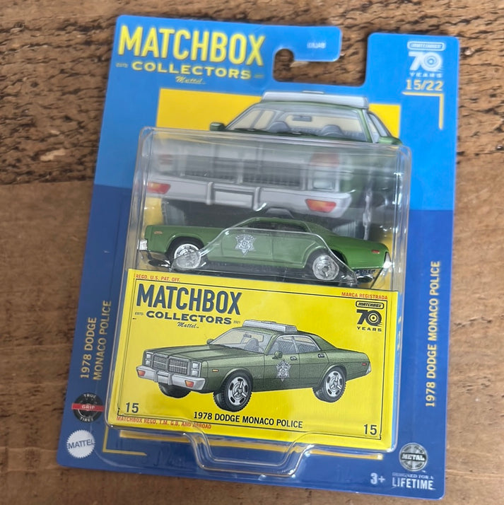 Matchbox Collectors 1978 Dodge Monaco Police – Bran’s Diecast
