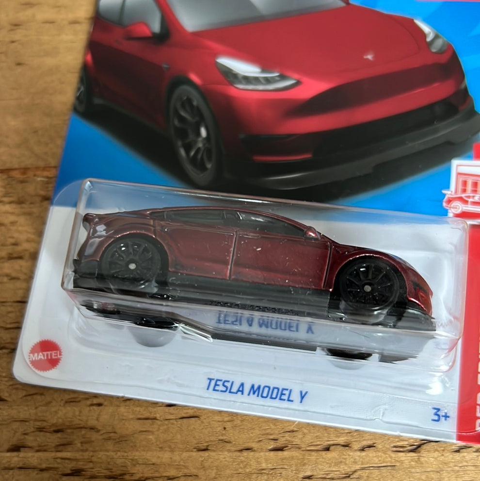 Hot Wheels US Exclusive Red Edition Tesla Model Y – Bran’s Diecast