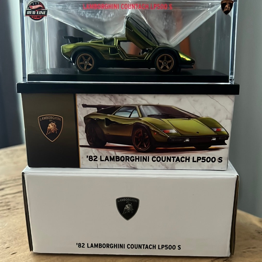 Hot Wheels RLC Lamborghini Countach LP500 S Acrylic – Bran’s Diecast